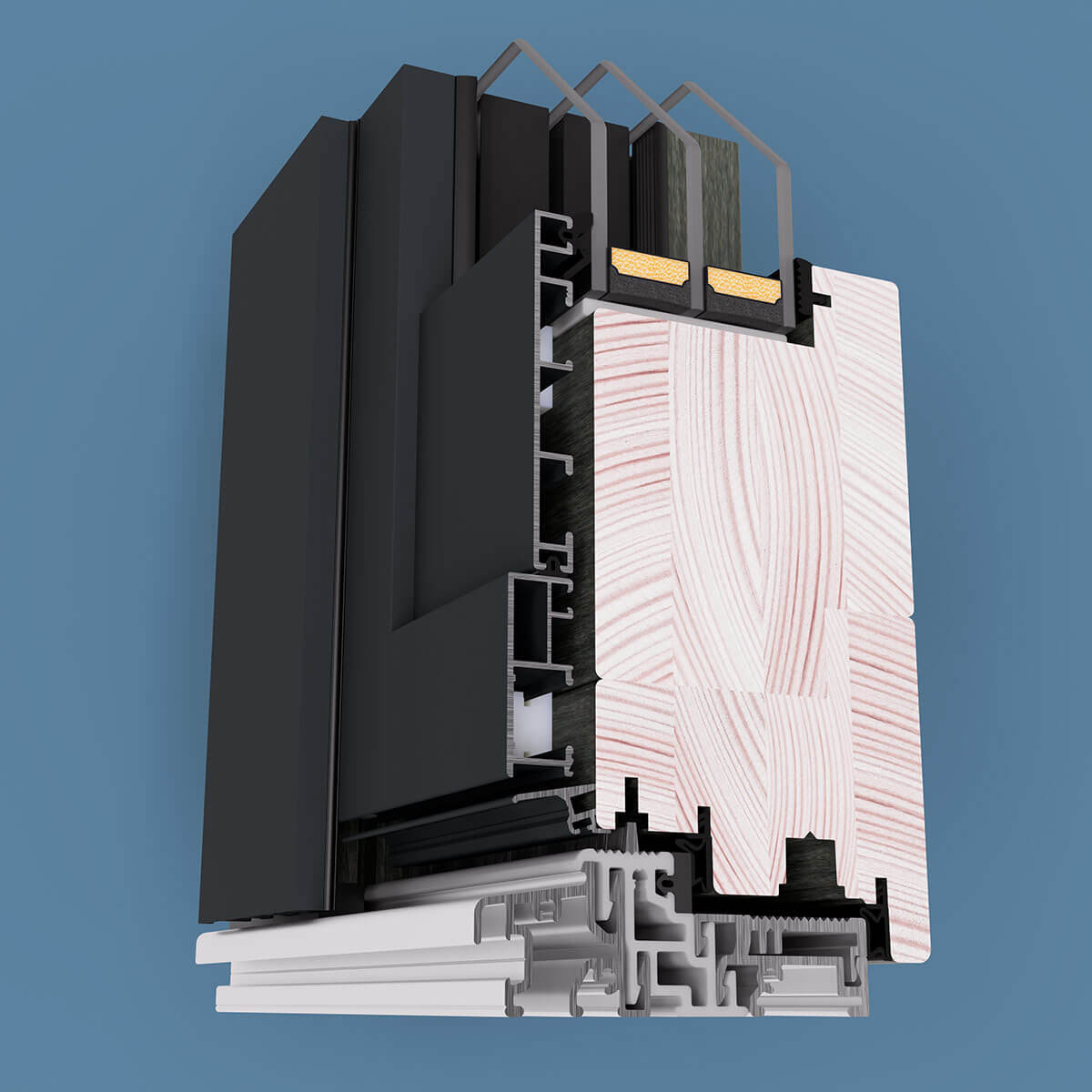 Wood-aluminium windows and balconies - MS więcej niż OKNA