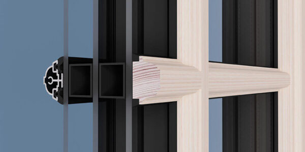 Bars for wood-aluminium windows with Aluron cladding - MS więcej niż OKNA